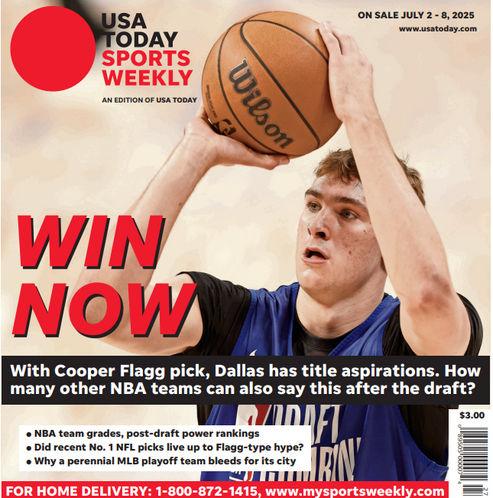 USA Today Sports Weekly Subscription 1 Year Print Edition – RocketMags